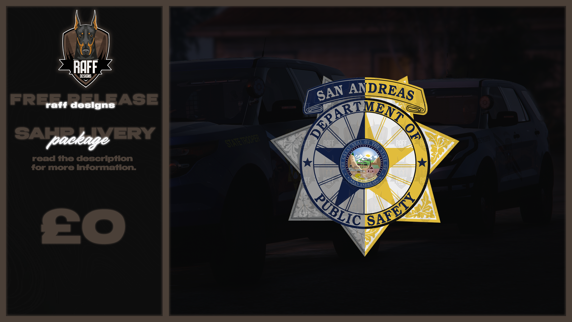 SAHP Livery Pack - Raff Designs